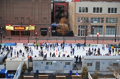 MacArthur Center Norfolk Ice Skating, Shopping, Dining